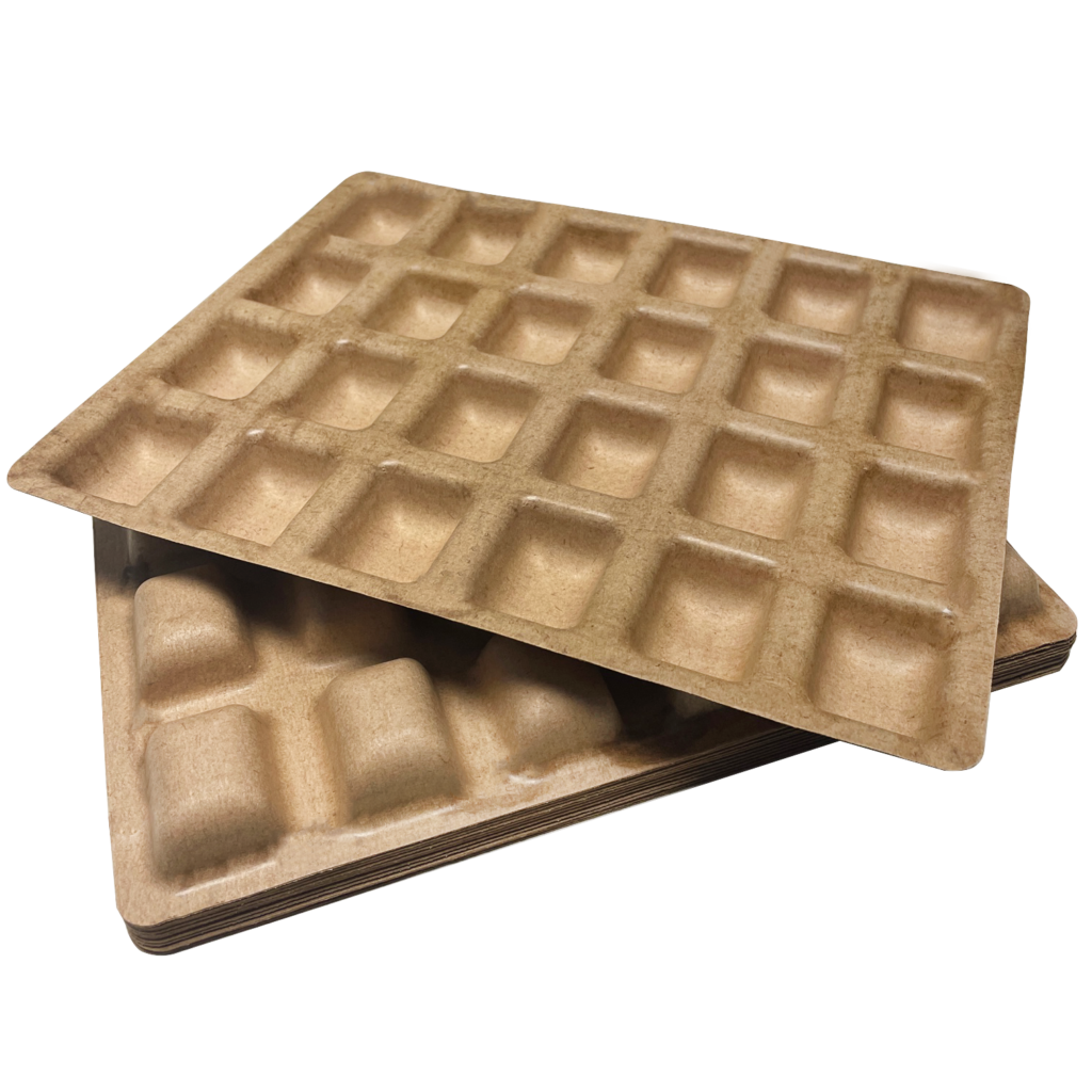 Paper inlay made of 100% paper | low tool costs